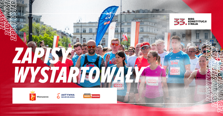 Zapisy wystartowały! – Bieg Konstytucji 3 Maja